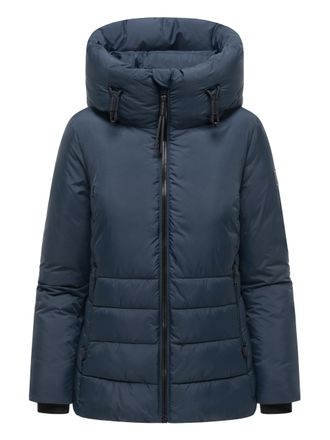 Navahoo Damen Winter Steppjacke Waldengel mit Kapuze