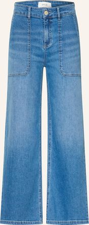 OPUS Wide Leg Jeans Miva blau