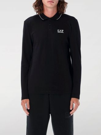 Emporio Armani Polo EA7 Herren Farbe Schwarz