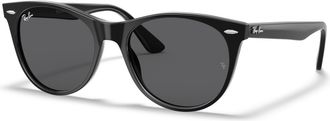 Ray-Ban Sonnenbrillen Black Fassung Glas Polarisiert 55-18