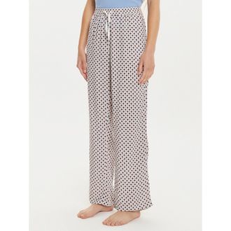 Tommy Hilfiger Pyjamahose UW0UW05225 &Eacute;cru Regular Fit