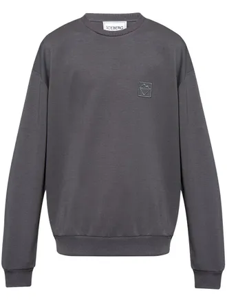 Iceberg sweat à appliqué logo - Gris