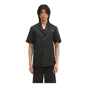 Helmut Lang Short Sleeve Chemises - Homme - Chemises - Noir - Taille: XS