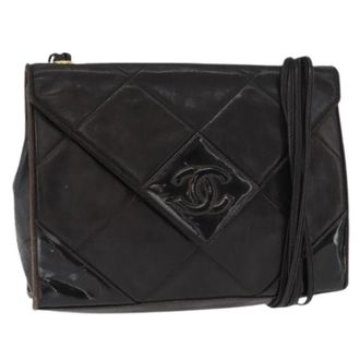 Chanel Pre-owned Vintage Schultertasche - - Pre-owned - Damen - Schwarzk - ONE SIZE