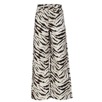 Ganni Wide Hosen - - Jeans - Damen - Grau - W27