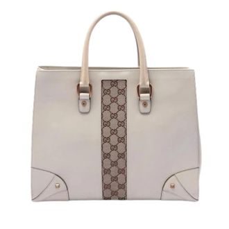 Gucci Sac cabas Pre-owned - Femme - Pre-owned - Blanc - Taille: ONE Size