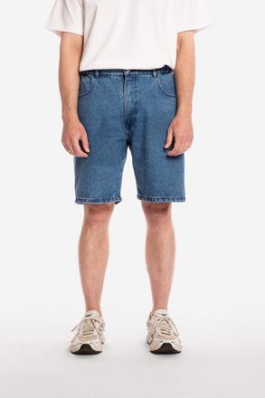 Matona Herren vegan Shorts Loose Denim Mid Blue