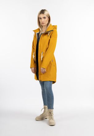 Ice Bound Softshellmantel Damen senf