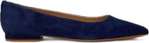 Lauren Ralph Lauren LAUREN Ralph Lauren Ballerine en daim Londyn, bleu marine, 38 EU