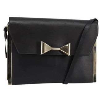 Chlo&eacute; Sac bandouli&egrave;re en cuir Pre-owned - Femme - Pre-owned - Noir - Taille: ONE Size