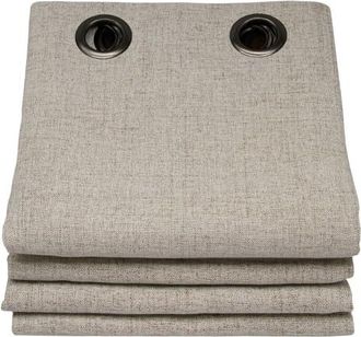 MOONDREAM DecibelControl Rideau Anti-Bruit 3en1 | Isolation Phonique | Thermique Hiver+&Eacute;t&eacute; | 100% Occultant | Technologie Brevet&eacute;e | Fabrication UE | Oeillets |