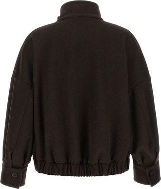 Alberto Biani Loro Piana Wool Jacket - black