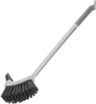 Soimiss Langer Griff Toilettenbürste mit Gebogenem Griff für Gründliche Randreinigung Wc bürste aus Kunststoff für Präzise Ecken Spaltreinigung im Badezimmer 