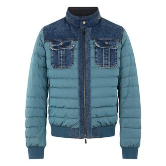 Moorer Homme, Vestes, Bleu, Taille: M Trevor Padded Jacket