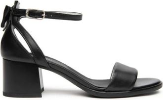 Nero Giardini Femme, Chaussures, Noir, Taille: 37 EU Bow Leather Sandal