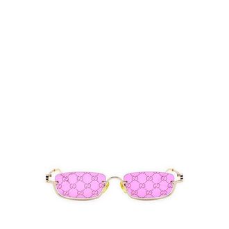 Gucci Lunettes de soleil rectangulaire