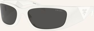 Prada Sonnenbrille pra14s weiss