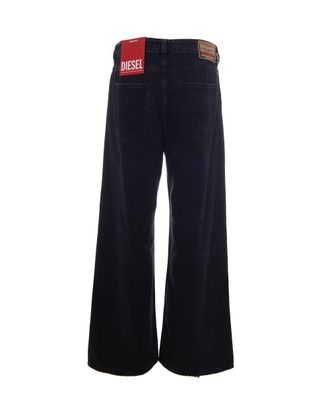 Diesel Womens Jeans 1996 D-Sire Black Black-Denim Cotton Lyocell Black/denim