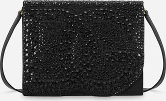 Dolce & Gabbana Umh&auml;ngetasche Dg Logo Bag - Frau Schulter- Und Umh&auml;ngetaschen Schwarz Leder Onesize