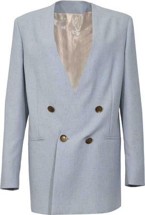 Alberta Ferretti Blazer - Bleu