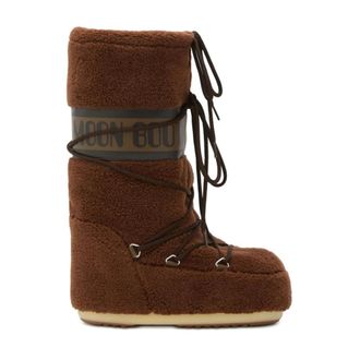 Moon Boot Icon Fleece Schneestiefel - - Shoes - Damen - Braun - 35 EU