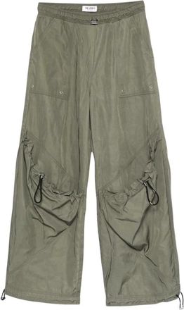 The Attico Femme, Pantalons, Vert, Taille: 36 FR Wide Pantalons