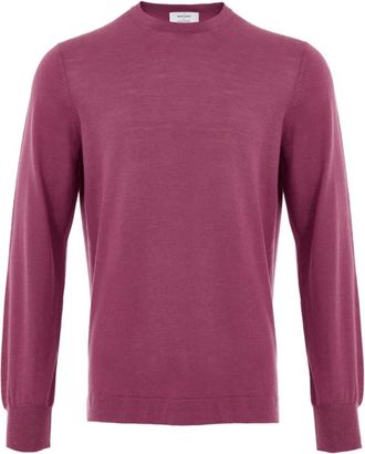 Gran Sasso Homme, Pulls, Violet, Taille: L Maglia Girocollo