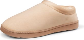 Amazon Essentials Damen Sherpa Clog-Hausschuhe, Sand, 44.5 EU