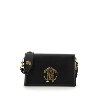 Roberto Cavalli Mirror Snake Umh&auml;ngetasche - - Bags - Damen - Schwarzk - ONE SIZE