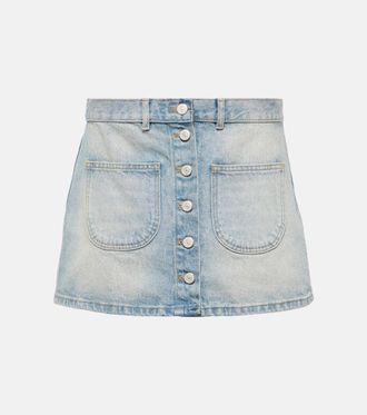 Courrèges Courrèges Mini-jupe Multiflex en jean