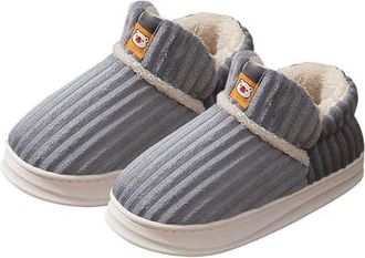 Generic Pantoufles pour adulte Automne et Hiver Int&eacute;rieur et Ext&eacute;rieur Mode Couleur unie Confortable avec Chaud Antid&eacute;rapant Pantoufles Homme S Taille 13, GY1