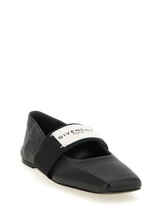 Givenchy Sliced Square Ballet Flat - Black