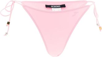 Jacquemus Femme, Maillots de bain, Rose, Taille: 36 FR Le Bas De Plage Triangle