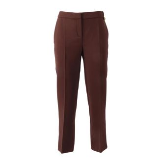Elisabetta Franchi Damen, Hosen, Braun, XLGr&ouml;&szlig;e
