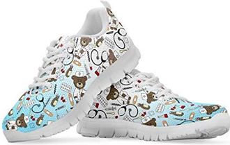 CHAQLIN Légère Infirmière Sneaker pour Femmes Hommes Baskets Chaussures De Course en Plein Air Mignon Marche Jogging Chaussures Cadeaux Taille 40 EU