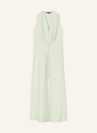 Luisa Cerano Luisa Cerano Kleid Mit Leinen gruen