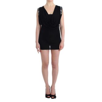 Roccobarocco Verzierter Jersey Mini Etui Kurzes Kleid - - Dresses - Damen - Schwarzk - S