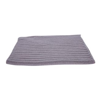 Dell'Oglio Gerippter Schal - - Accessories - Herren - Lila - ONE SIZE