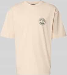Pegador Oversized T-Shirt mit Label-Print