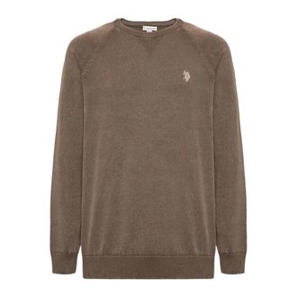 U.S.Polo Association Lin Pullover - - Knitwear - Herren - Braun - M
