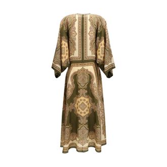 Zimmermann Womens Multicolor Silk Casual Dress