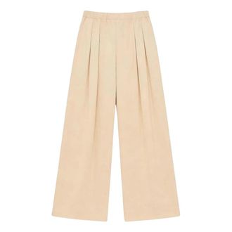 Marc Ellis Slim Fit Hosen - - Trousers - Damen - Beige - L