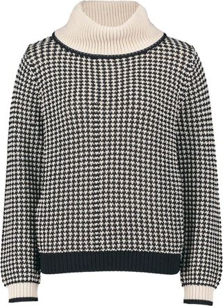 Betty & Co Strickpullover mit Kragen - - Knitwear - Damen - Schwarzk - L