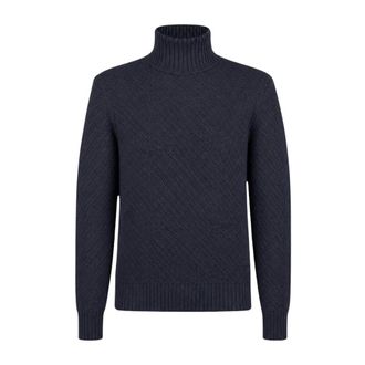 Circolo 1901 Col roul&eacute;s - Homme - Pulls - Bleu - Taille: XL