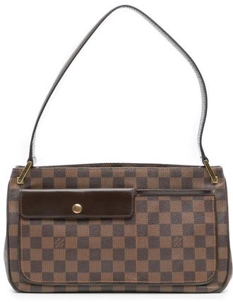 Louis Vuitton Hobo Bags - Damier Ebene Aubagne - Gr. unisize - in Braun - f&uuml;r Damen