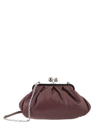 Max Mara Weekend Maxmara Cubico Poche &agrave; P&acirc;tisserie Moyenne En Cuir Nappa