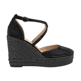 Alma En Pena Alma EN Pena, Femme, Chaussures, Noir, Taille: 40 EU Compensée avec bout en strass