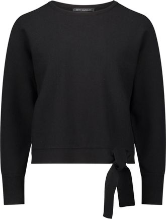 Betty Barclay Damen Feinstrickpullover mit Fledermaus&auml;rmeln 48, Schwarz