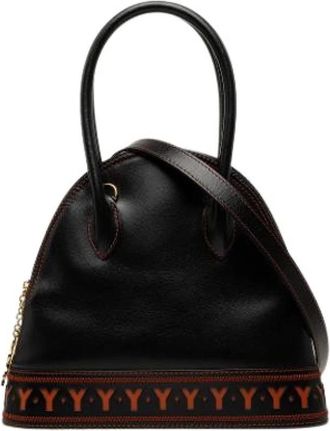 Saint Laurent Sac bandouli&egrave;re Pre-owned - Femme - Pre-owned - Noir - Taille: ONE Size