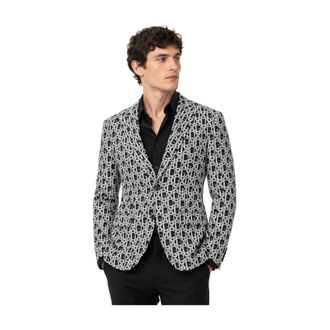 Dolce & Gabbana Homme, Vestes, Multicolore, Taille: M Veste Classique